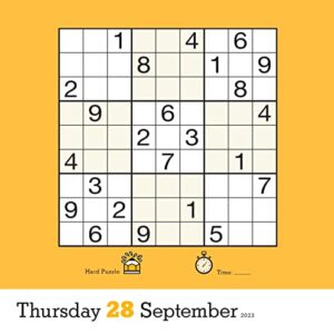 Original Sudoku Page-A-Day Calendar 2023: 365 Puzzles from the Editors at Nikoli