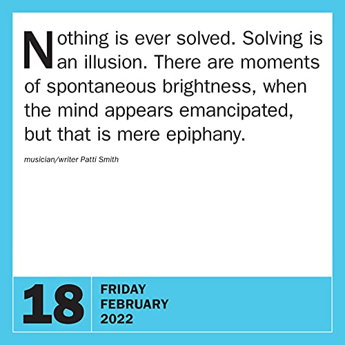 365 Smartest Things Ever Said! Page-A-Day Calendar 2022: An Inspiring Year of Positivity, Humor, Motivation, and Pure Brilliance.