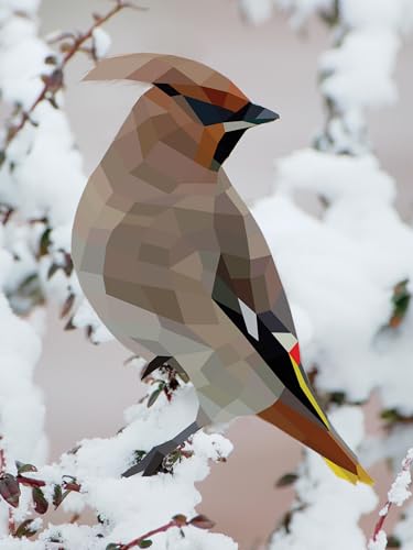 Paint by Sticker: Birds: Create 12 Stunning Images One Sticker at a Time!