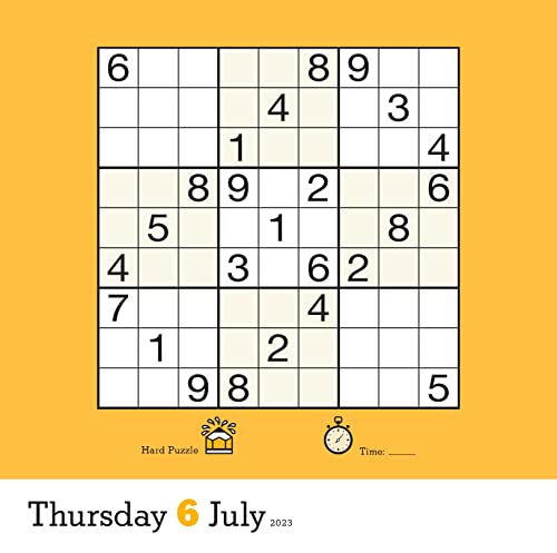 Original Sudoku Page-A-Day Calendar 2023: 365 Puzzles from the Editors at Nikoli