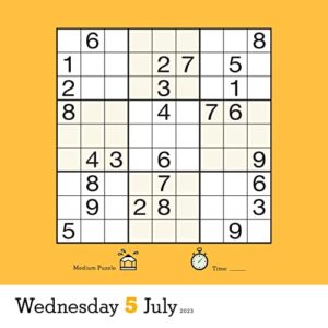 Original Sudoku Page-A-Day Calendar 2023: 365 Puzzles from the Editors at Nikoli