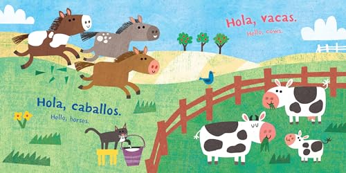 Indestructibles: ¡Hola, granja! / Hello, Farm!: Chew Proof · Rip Proof · Nontoxic · 100% Washable (Book for Babies, Newborn Books, Safe to Chew) (Spanish Edition)