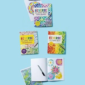 The Reverse Coloring Book™: Through the Seasons: The Book Has the Colors, You Make the Lines