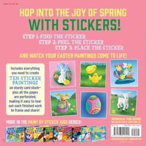 Paint by Sticker Kids: Easter: Create 10 Pictures One Sticker at a Time!