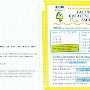 The Big Fat Middle School Math Workbook: 600 Math Practice Exercises (Big Fat Notebooks)