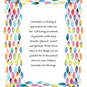 The One-Minute Gratitude Journal