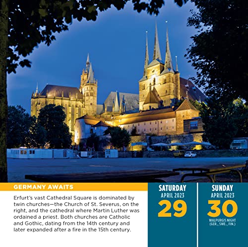 Rick Steves’ Europe Page-A-Day Calendar 2023: 365 Days to Rediscover Europe in 2023