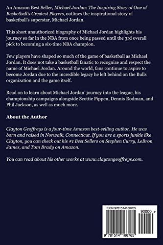 Michael Jordan: The Inspiring Story of One of Basketball's Greatest Players (Basketball Biography Books)