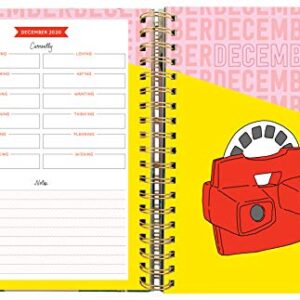 Stay Golden 17-Month Large Planner with 1000+ Stickers 2019-2020 (Pipsticks+Workman)