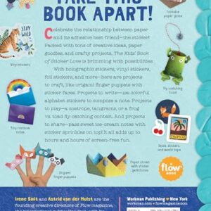 The Kids' Book of Sticker Love: Paper Projects to Make & Decorate (Flow)