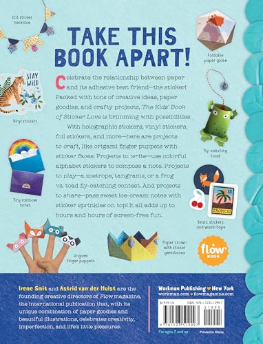 The Kids' Book of Sticker Love: Paper Projects to Make & Decorate (Flow)