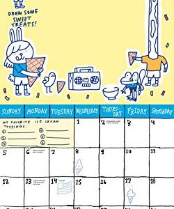 Kid's Awesome Activity Wall Calendar 2022: A year of pure fun, with no batteries included.