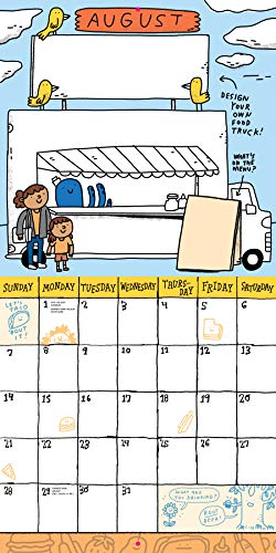 Kid's Awesome Activity Wall Calendar 2022: A year of pure fun, with no batteries included.