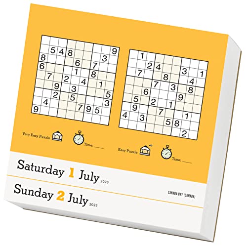 Original Sudoku Page-A-Day Calendar 2023: 365 Puzzles from the Editors at Nikoli