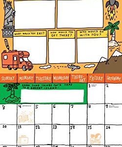 Kid's Awesome Activity Wall Calendar 2022: A year of pure fun, with no batteries included.