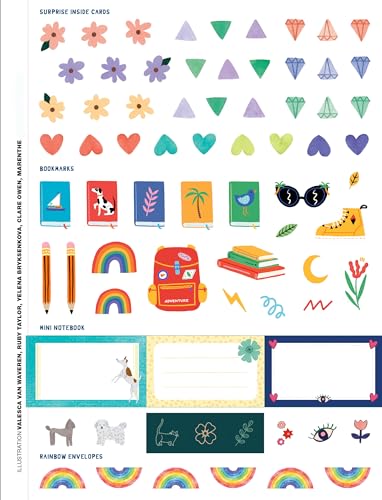 The Kids' Book of Sticker Love: Paper Projects to Make & Decorate (Flow)