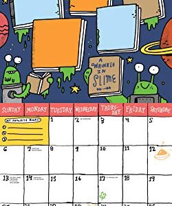 Kid's Awesome Activity Wall Calendar 2022: A year of pure fun, with no batteries included.