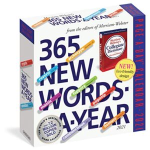 365 New Words-A-Year Page-A-Day Calendar 2021