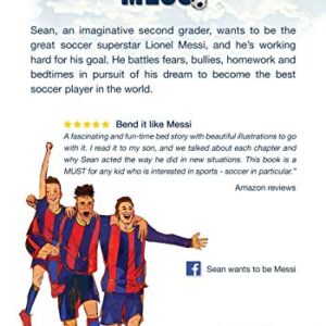 Sean wants to be Messi: A children's book about soccer and inspiration. US edition