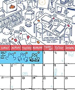 Kid's Awesome Activity Wall Calendar 2022: A year of pure fun, with no batteries included.