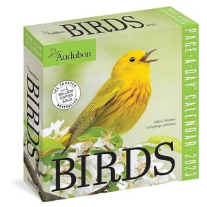 audubon birds page-a-day calendar 2023: the world's favorite bird calendar