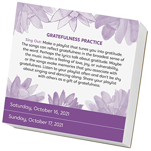 A Year of Gratitude Page-A-Day Calendar 2021