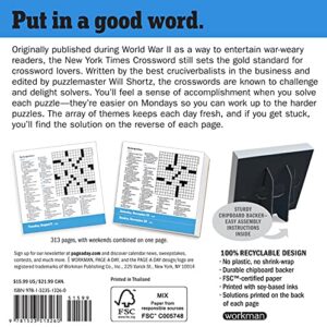 The New York Times Daily Crossword Page-A-Day Calendar for 2022: A Year of Crosswords to Challenge and Delight Crossword Lovers