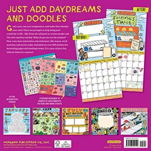 Kid's Awesome Activity Wall Calendar 2022: A year of pure fun, with no batteries included.