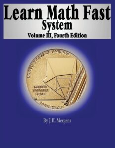 learn math fast system volume iii