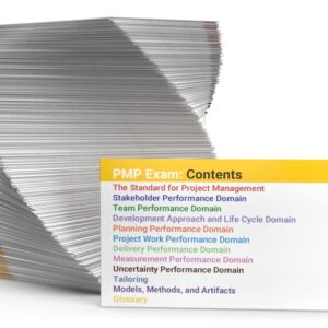 PMP Exam Prep 2024-2025: Project Management Study Cards for the PMBOK 7th Edition [Full Color Cards]