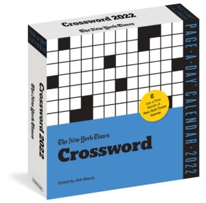 the new york times daily crossword page-a-day calendar for 2022: a year of crosswords to challenge and delight crossword lovers