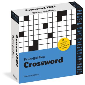 The New York Times Daily Crossword Page-A-Day Calendar for 2022: A Year of Crosswords to Challenge and Delight Crossword Lovers