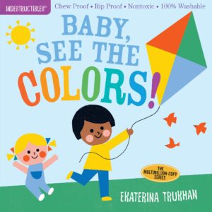 indestructibles: baby, see the colors!: chew proof · rip proof · nontoxic · 100% washable (book for babies, newborn books, safe to chew)