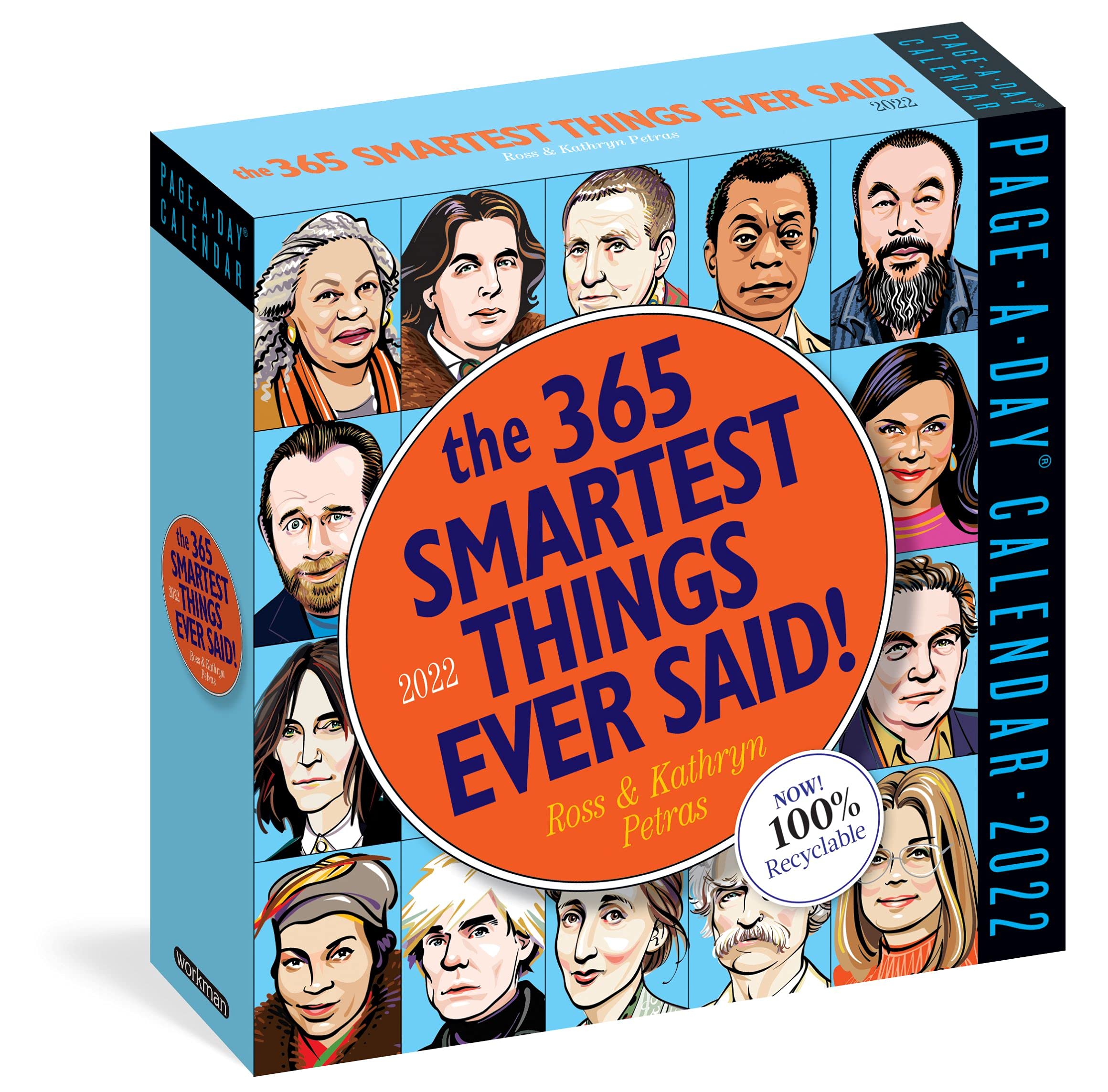 365 Smartest Things Ever Said! Page-A-Day Calendar 2022: An Inspiring Year of Positivity, Humor, Motivation, and Pure Brilliance.