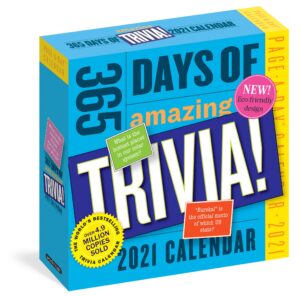 365 days of amazing trivia! page-a-day calendar 2021