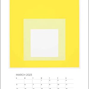 Homage to the Square 2023 Wall Calendar