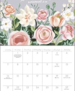 Scriptures and Florals 2023 Wall Calendar