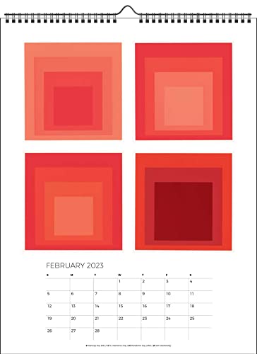 Homage to the Square 2023 Wall Calendar