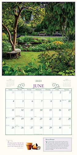 Secret Garden Wall Calendar 2023: A Meditative Calendar That Unites the Gardener’s Mind, Body, and Spirit