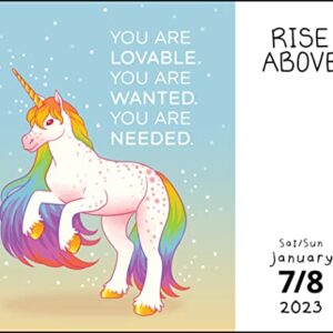 Rise Above 2023 Day-to-Day Calendar: Daily Affirmations and Mindfulness to Help You Take Care of You