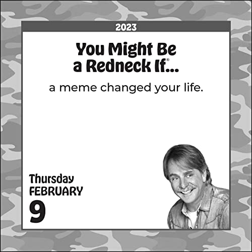 Jeff Foxworthy's You Might Be a Redneck If... 2023 Day-to-Day Calendar