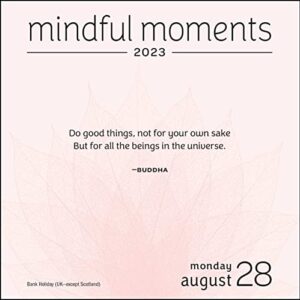 Mindful Moments 2023 Day-to-Day Calendar: Daily Wisdom That Inspires