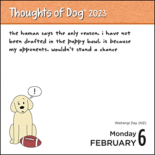 Thoughts of Dog 2023 Day-to-Day Calendar