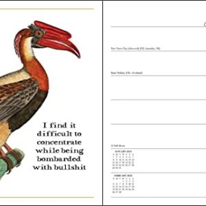 Effin' Birds 12-Month 2023 Monthly/Weekly Planner Calendar