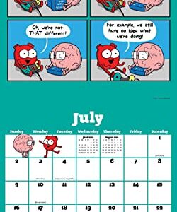 Heart and Brain 2023 Wall Calendar