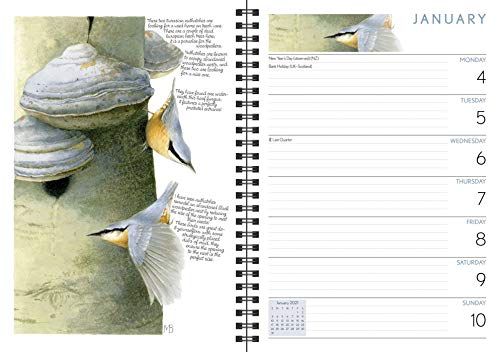 Marjolein Bastin Nature's Inspiration 2021 Monthly/Weekly Planner Calendar