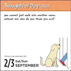 Thoughts of Dog 2023 Day-to-Day Calendar