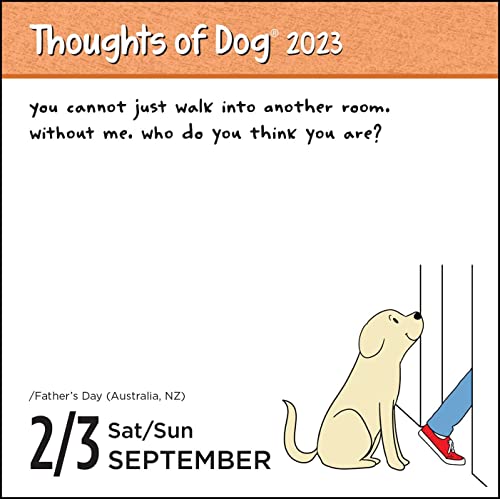 Thoughts of Dog 2023 Day-to-Day Calendar