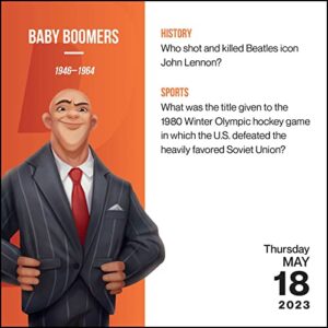 OK, Boomer 2023 Day-to-Day Calendar: 2023 Trivia Calendar