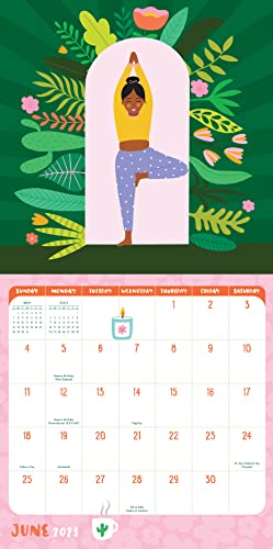 Plant Lady Wall Calendar 2023: More Plants, More Happiness